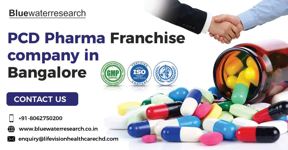 Join Bluewater Research for PCD Pharma Franchise in Bangalore